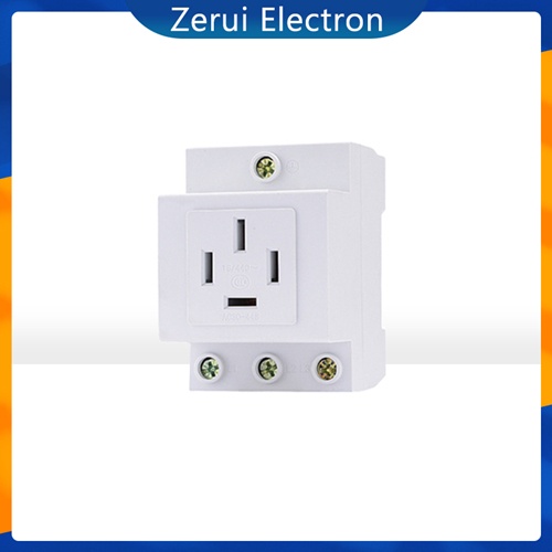 AC30 Series 4 input Din Rail Mounted Socket
